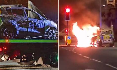 Two Police Officers Hospitalised After Driver Ploughed Into Their Cop