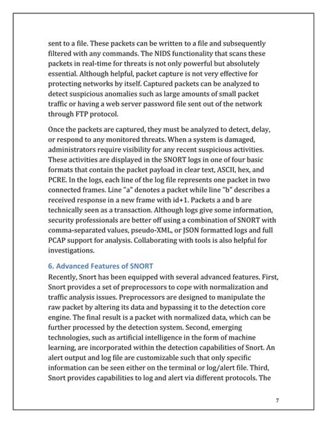 Report On Snort Intrusion Detection Systempdf Operating Systems Computer Software And