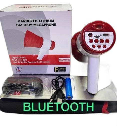 Handheld Lithium Battery Megaphone W At Best Price In Mumbai ID