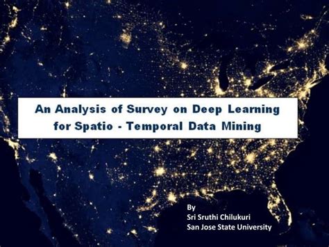 Spatio Temporal Data Mining Ppt
