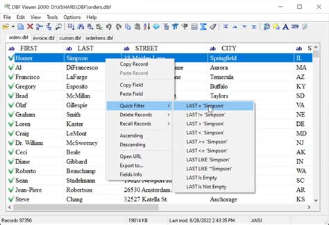 DBF Viewer 2000 7.95 注册版-CSDN博客
