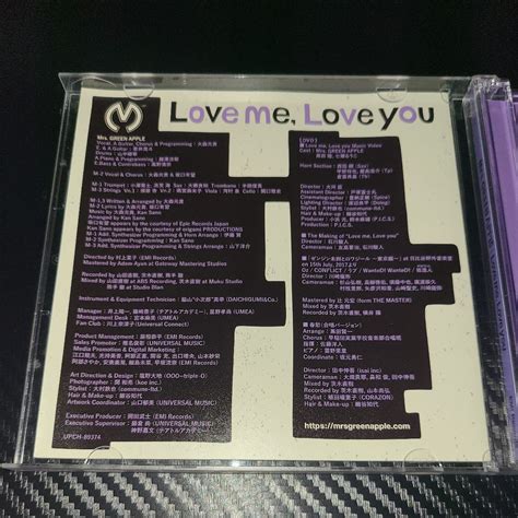Yahooオークション 【初回】mrs Green Apple Love Me Love You 初