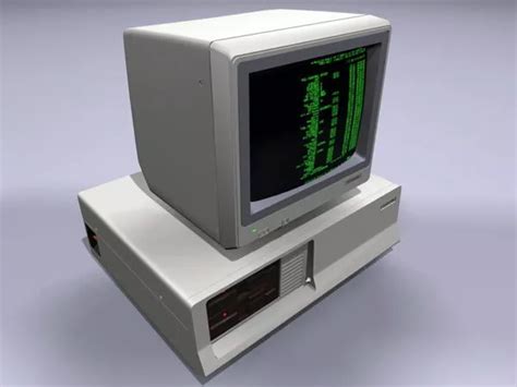 Old Computer Free 3d Model Max Open3dmodel 48334