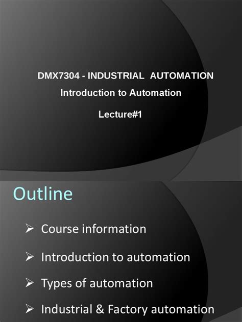 factory lecture 4 in 1 pdf control theory automation