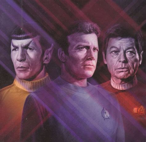 Spock Kirk And Mccoy Star Trek Tos James T Kirk Dr Mccoy