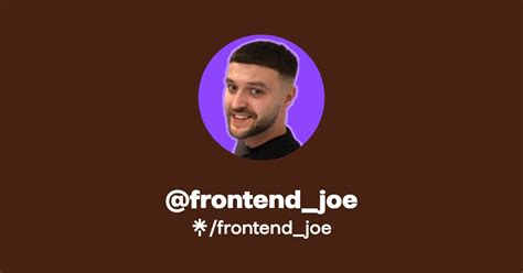 Frontendjoe Linktree