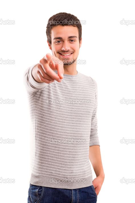 Man Pointing Stock Photo Hsfelix 39073603