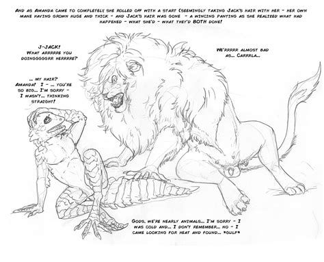 Rule 34 Amanda Tcitw Anthro Arania Armadillo Girdled Lizard Balls Dialogue Duo English Text