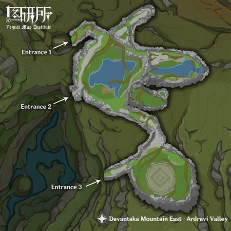 We Drew The Underground Map For Sumeru Forest Phase Ii R