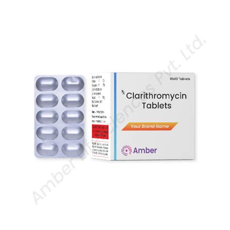 Clarithromycin Tablet At Best Price In Navi Mumbai Maharashtra Amber Lifesciences Private Limited