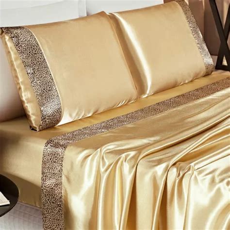 Conjunto Cama Casal King Size Safari Seda Alto Brilho Super