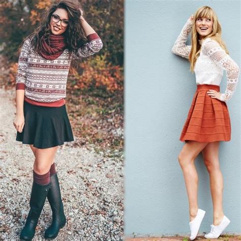 Total 96 Imagen Outfit Con Falda Invierno Abzlocalmx