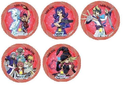 Yahooオークション 遊戯王zexal Xmasプリケーキ2018 オリジナル缶バ
