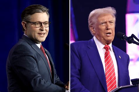 Trump Endorses Mike Johnson For Speaker He Will Do The Right Thing
