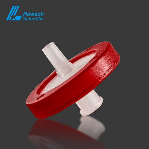 Одноразовый гидрофобный PVDF шприцевой фильтр - Hawach