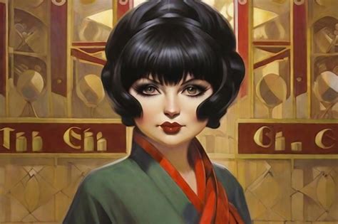 Premium Ai Image Portret Of A Ballerina By The Style Of Artgerm And Edouard Bisson