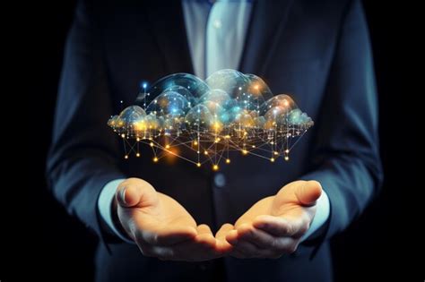 premium photo ensuring robust security in cloud server computing