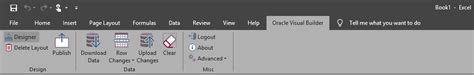 linking excel to auto rest enabled tables…with the oracle visual