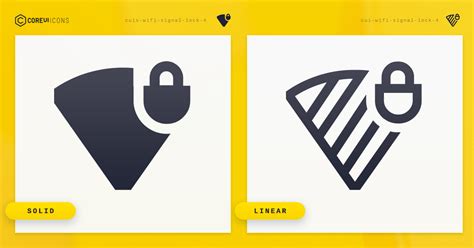 Wifi Signal Lock Icon Linear CoreUI Icons SVG JavaScript TypeScript Webfont