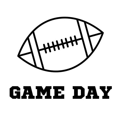 Game Day Svg Football Svg Game Day Football Digital Etsy