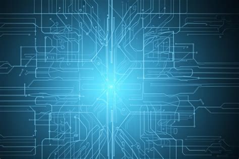 Premium Ai Image Abstract Wireframe Technology Background