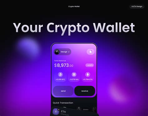 Crypto Wallet Design Concept Behance