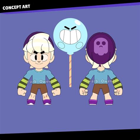 Gus Concept Art Brawl Stars Desenhos Coelho