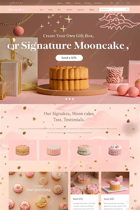interactive layout web with hover animation effect playful w autumn