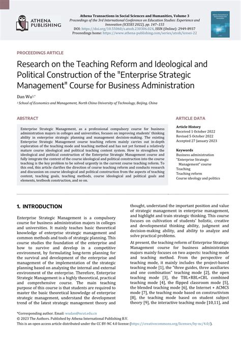 Pdf Research On The Teaching Reform And Ideological And Political Construction Of The