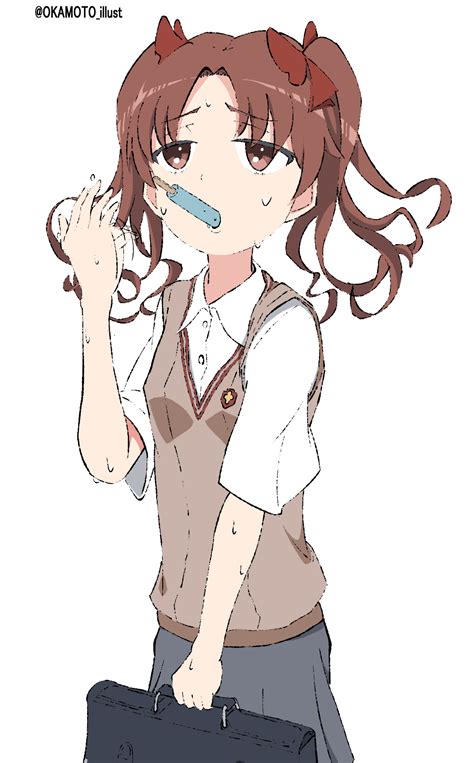 Kuroko Trying To Cool Down On A Hot Day R Toarumajutsunoindex