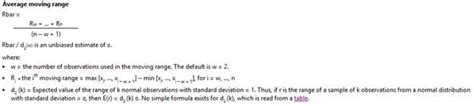 Whats A Moving Range And How Is It Calculated