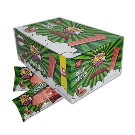 Sour Sticks Watermelon Aurox Distributors