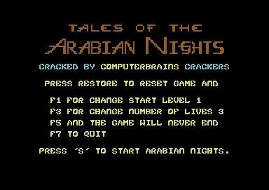 CSDb Tales Of The Arabian Nights 3 By Computerbrains Cracking Service