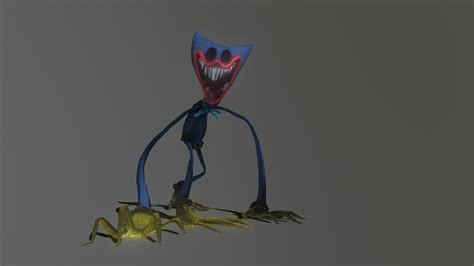 Realistic Nightmare Huggy Wuggy - Download Free 3D model by ArachnoBoy ...