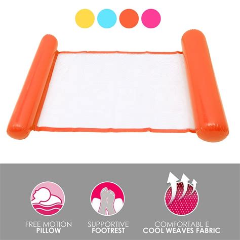 Flotteur Gonflable Piscine Flotteur Hamac Deau Natation Radeau De