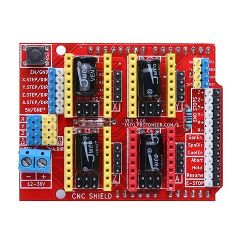 CNC Shield V Sterownik Drukarki D Dla Arduino
