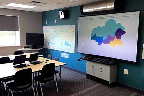Short Throw Projectors Classroom Clipart