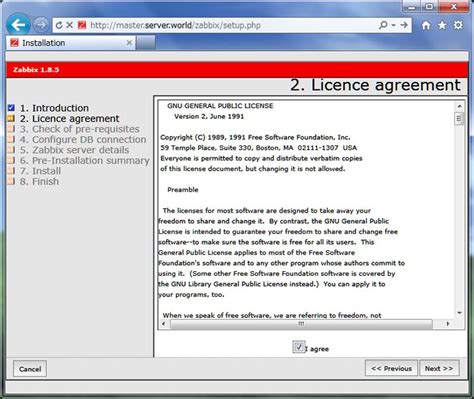 Scientific Linux Zabbix Initial Setup Server World