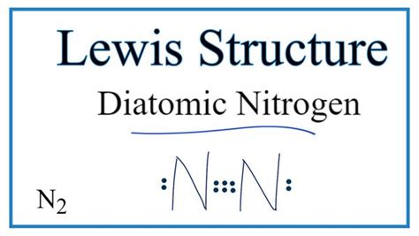 Lewis Dot Diagram Nitrogen