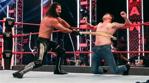 Seth Rollins Brutalises Rey Mysterios Son Dominik On Wwe Raw Leaving