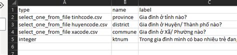 The Question “selectonefrom File” Does Not Show Up In Data Export