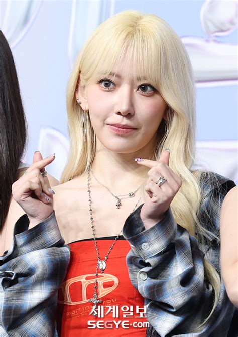 [포토] 르세라핌 사쿠라 금발 여신