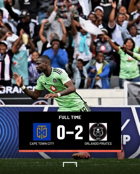 Cape Town City Vs Orlando Pirates All Goals Extended Highlights👻