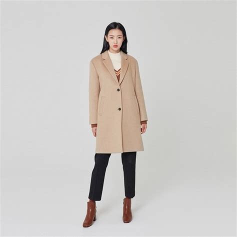 마인드브릿지 여성용 울 혼방 세미 오버 싱글 코트 MTCA 가격 변동 추적 그래프 역대가