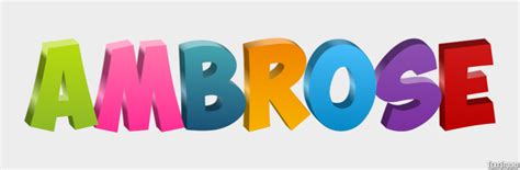 Ambrose Multi Color For The New Year Text Effect Generator