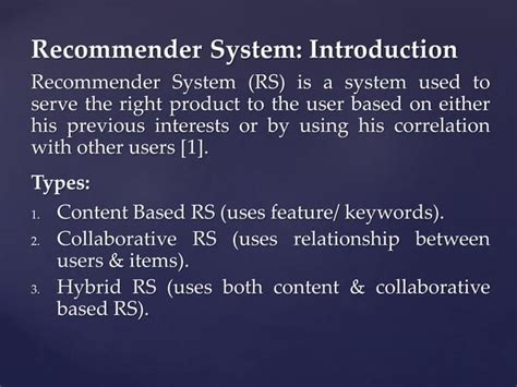 Profile Injection Attack Detection In Recommender System Ppt