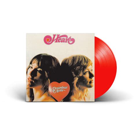 Heart Dreamboat Annie Vinyle Rouge Vinyl Collector Store