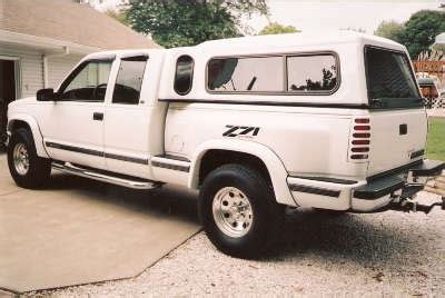 88 98 Gm Truck Stepside Camper Shell Topper Gmt400 The Ultimate 88