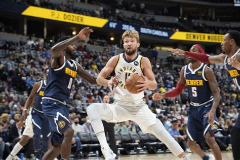 Barton Scores 30 Nuggets Beat Pacers 101 98 Without Jokic Sport