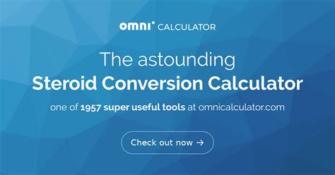 Steroid Conversion Calculator Corticosteroid Equivalency